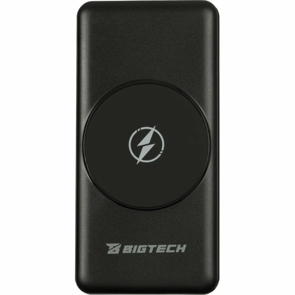 Внешний аккумулятор BigTech (BT-PB-10-BL-14) 10000 mAh черный, 2176211