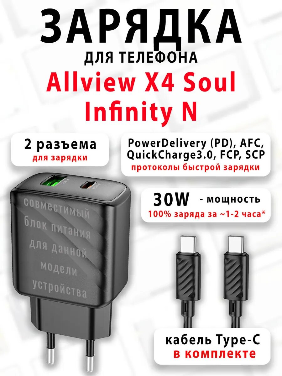 Зарядное устройство для телефона Allview X4 Soul Infinity N