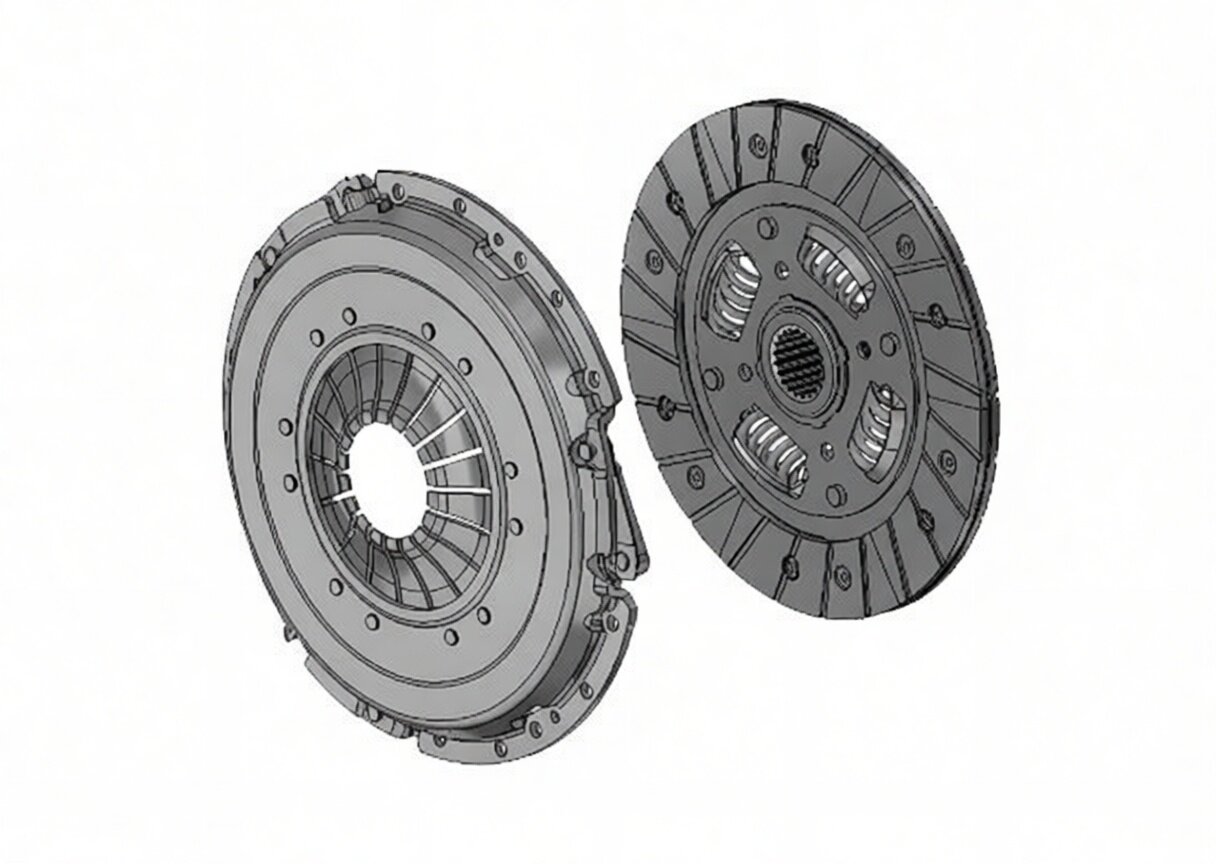 MK9616D_3000 844 001VL826055KT7427132562NK к-т сцепления_ Ford Focus 1.61.8 98 без подшип. Mecarm ар