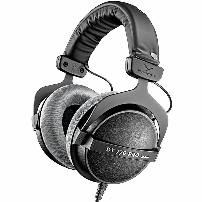 Наушники Beyerdynamic DT 770 PRO 80 Ом, полноразмерные, закрытого типа, черные