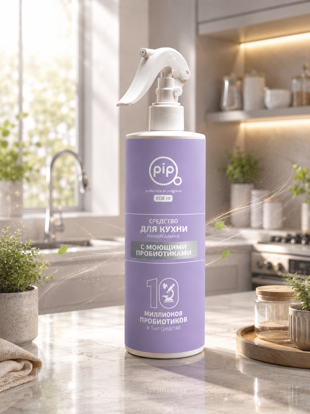 PiP Средство универсальное для кухни с моющими пробиотиками
