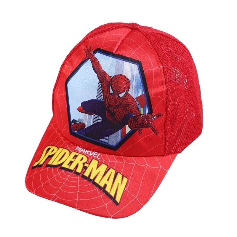 Кепка детская Spider-Man, красный цвет, Aa3