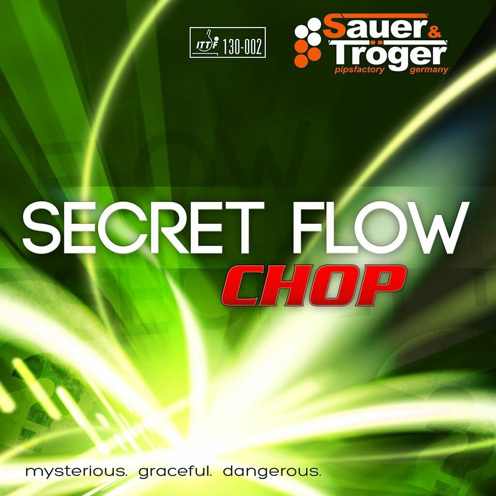 Накладка для ракетки Sauer Tr ger Secret Flow 1.8 red