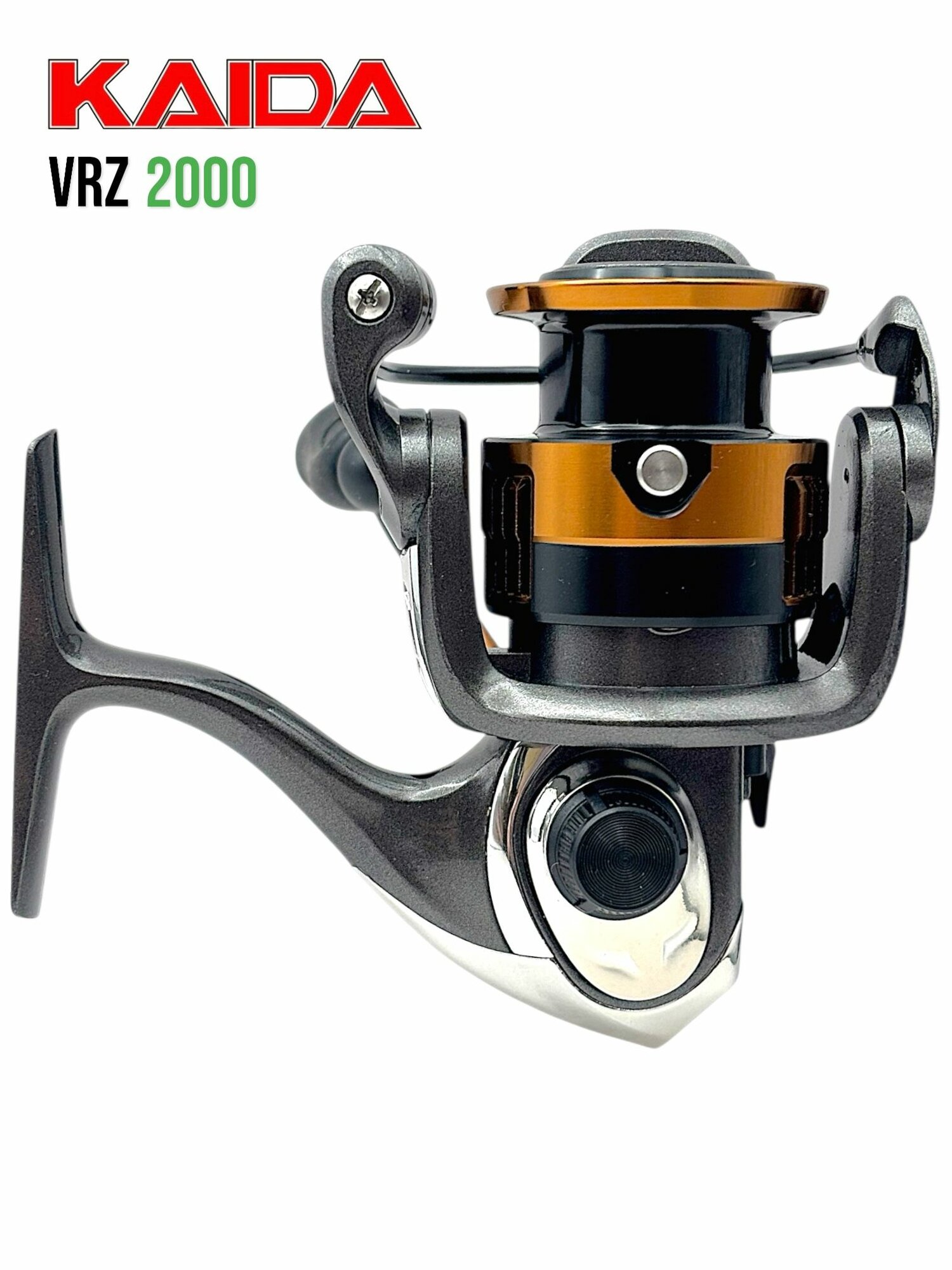 Катушка Kaida VRZ 2000 5+1 подшипников для рыбалки для спиннинга, на удочку кайда