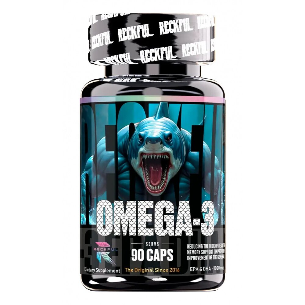 Reckful Omega-3, 90 капсул