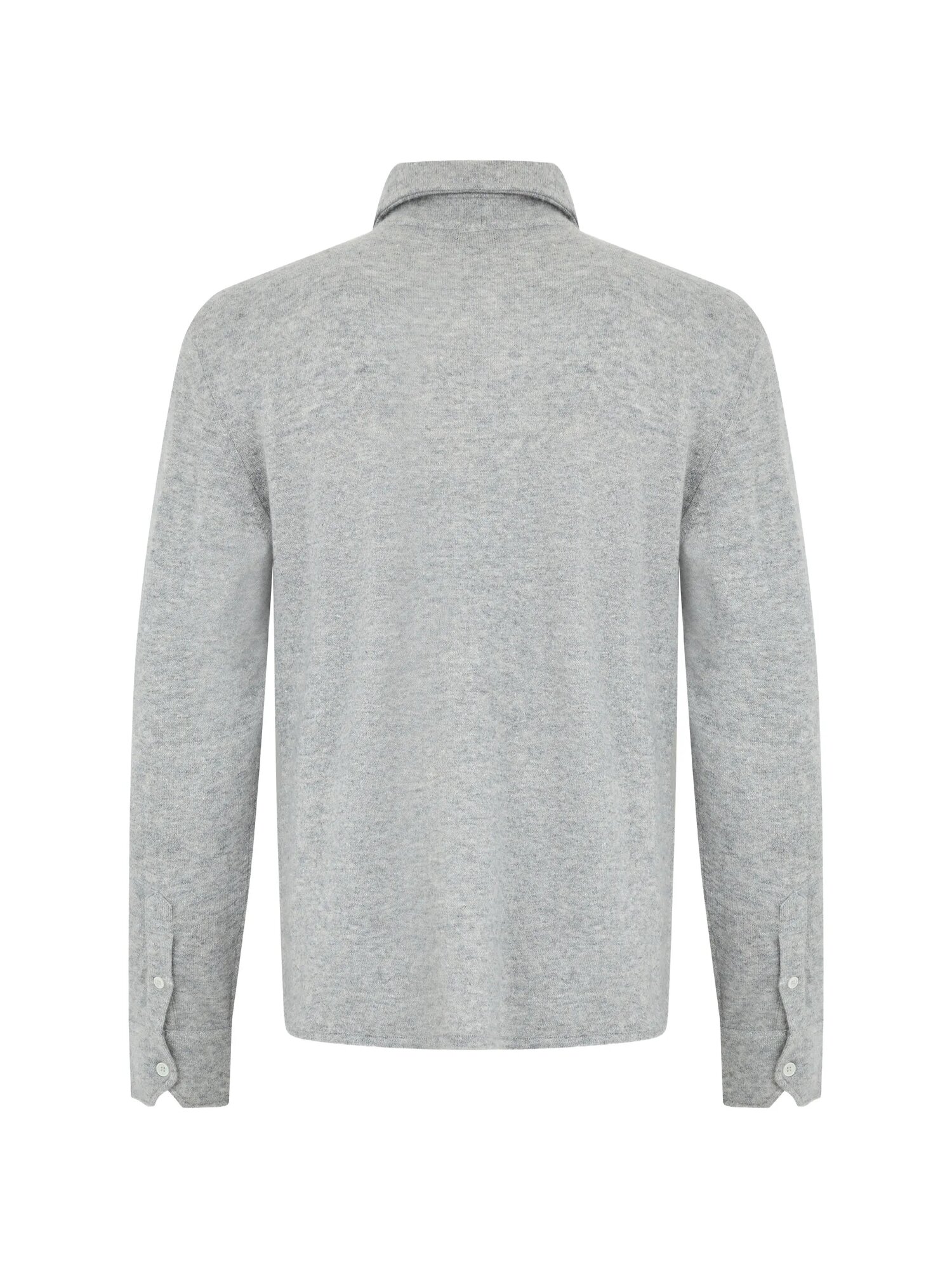 Свитер FEDELI Knit button-up sweater, размер 50, , grey — фото 1