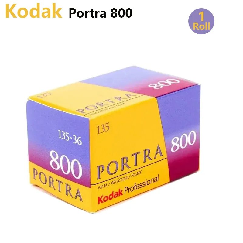 Kodak Professional Portra 800, цветная негативная пленка 35 мм 1 Roll