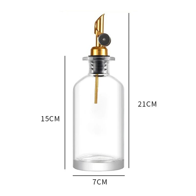 Стеклянная бутылка для масла 350ml