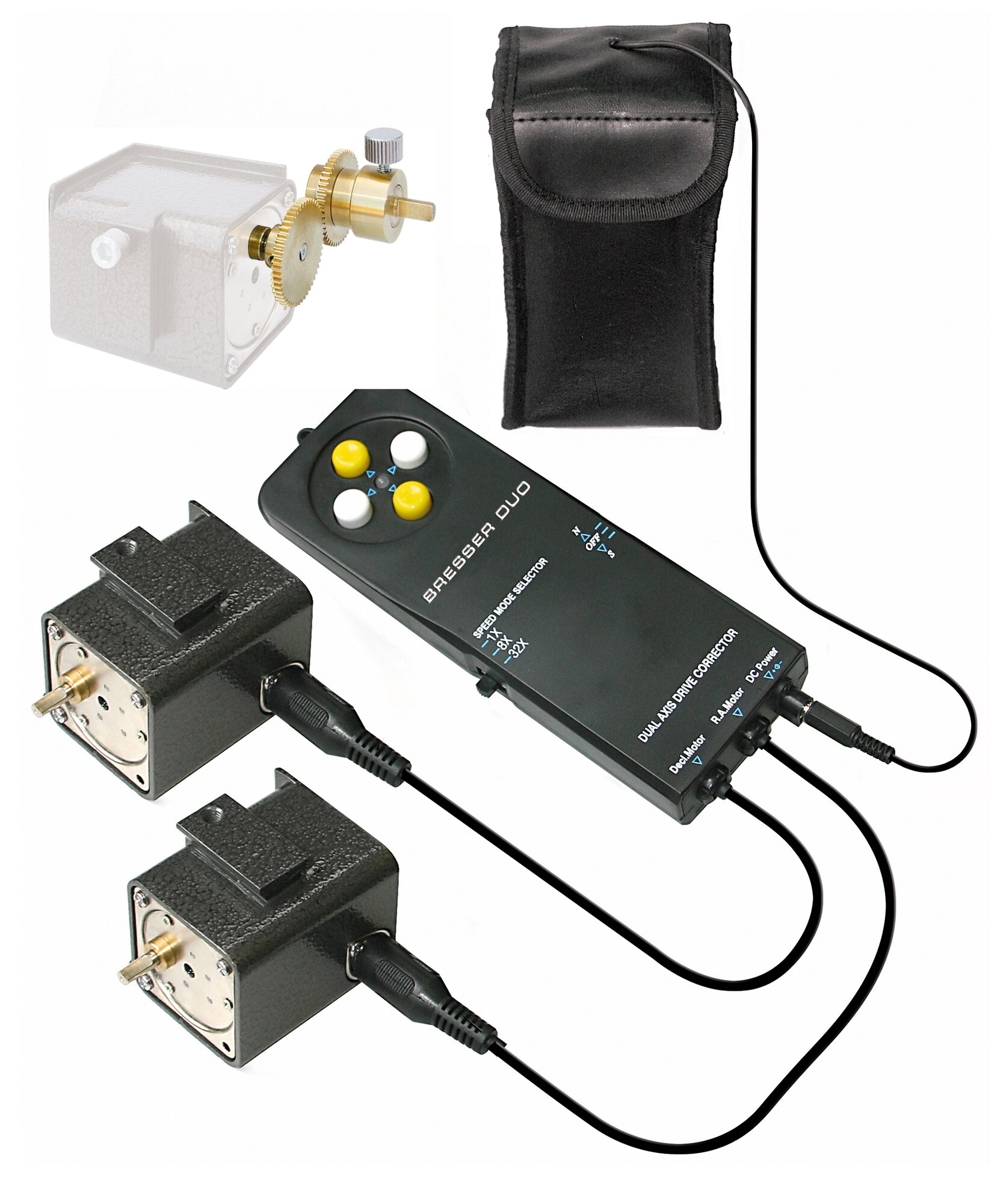 Моторы Для 2Х Осей С Пультом Bresser Messier Ra+Dec-Motor + Controller Mon2
