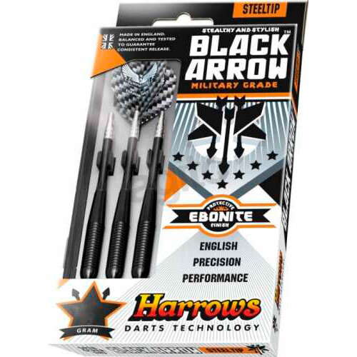 Дротики Harrows Black Arrow military grade 19 г