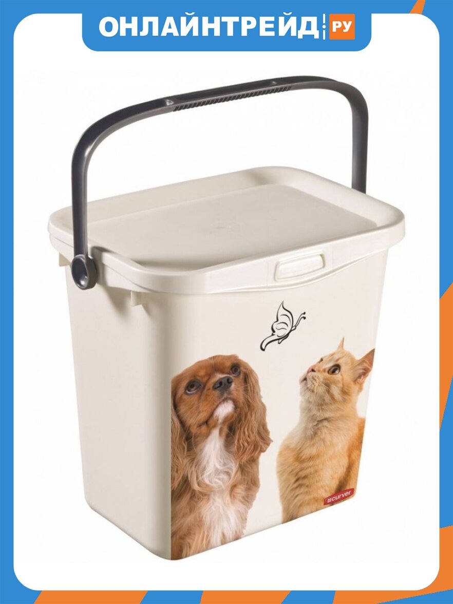 Контейнер для корма Curver Pets MULTIBOX, 6 л 26х20х24 см