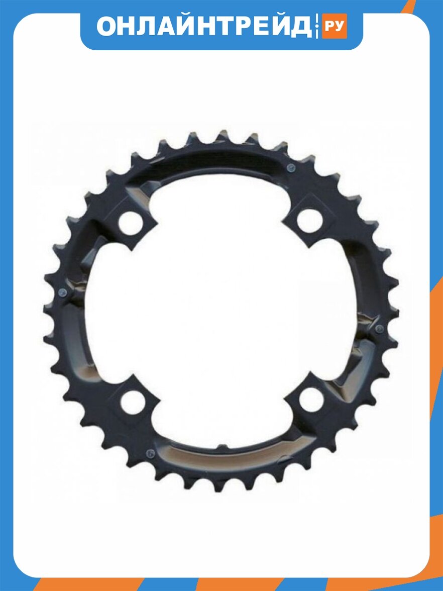 Передняя звезда Shimano DEORE, для FC-M533-LK, 44T, черн