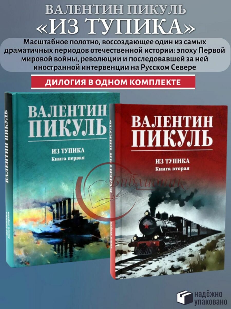 Комплект из 2 книг Из тупика (Кн. 1,2)