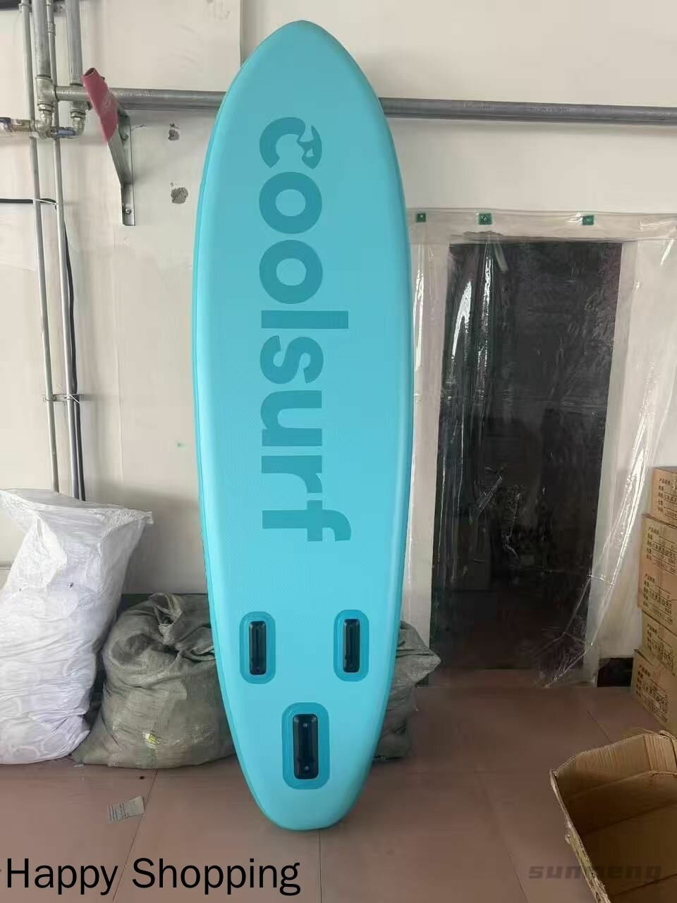 Надувная SUP-доска CoolSurf размером 275 см, универсальная модель для начинающих и опытных серфингистов — фото 1