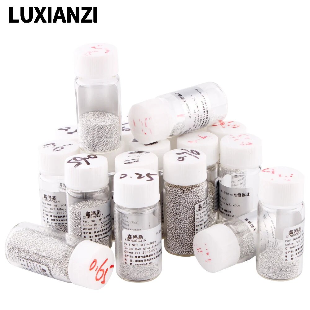 Сварочные шары LUXIANZI 0.45mm, Lead