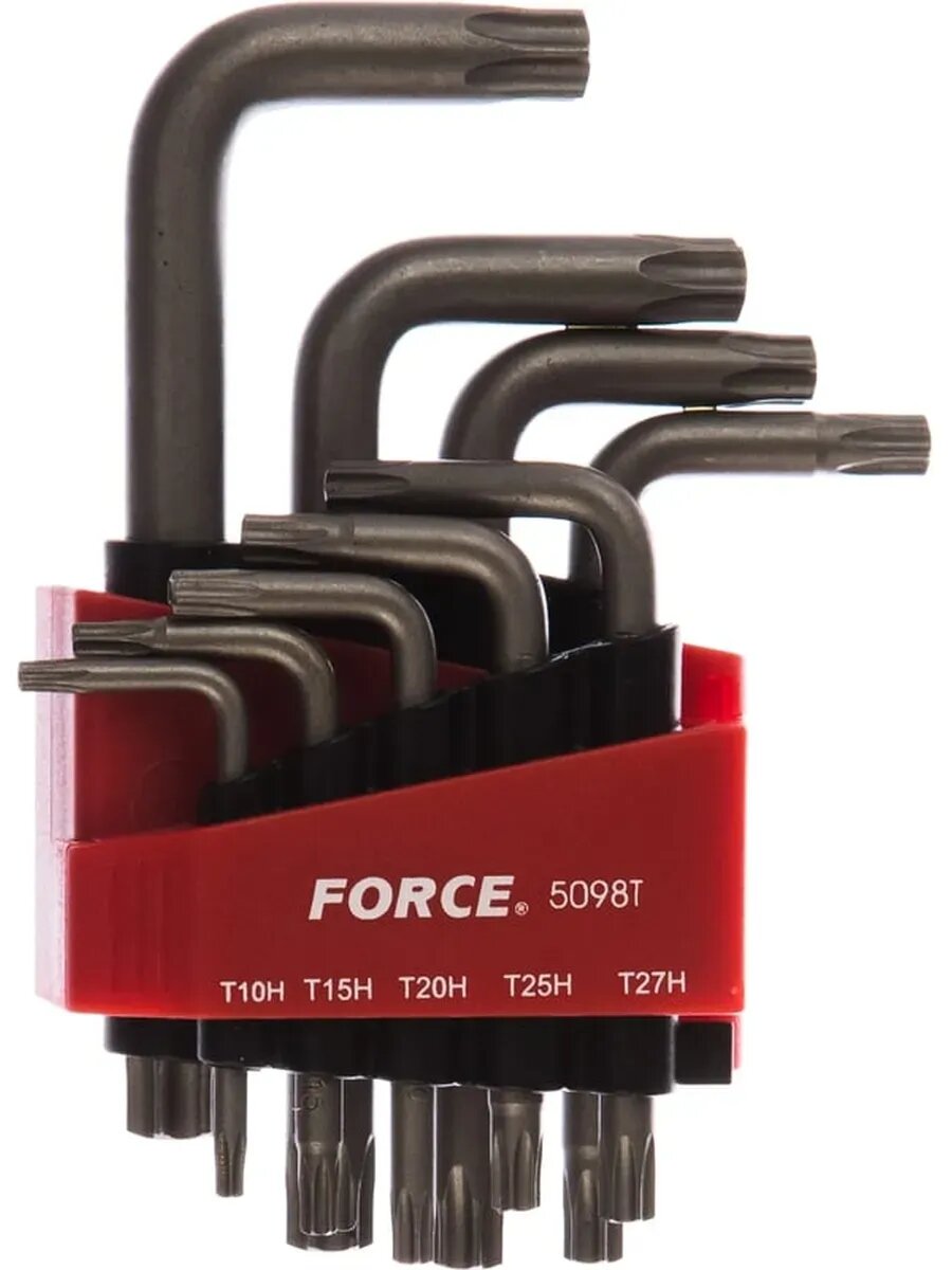 Профессиональный набор ключей Torx с отверстием CrVMo