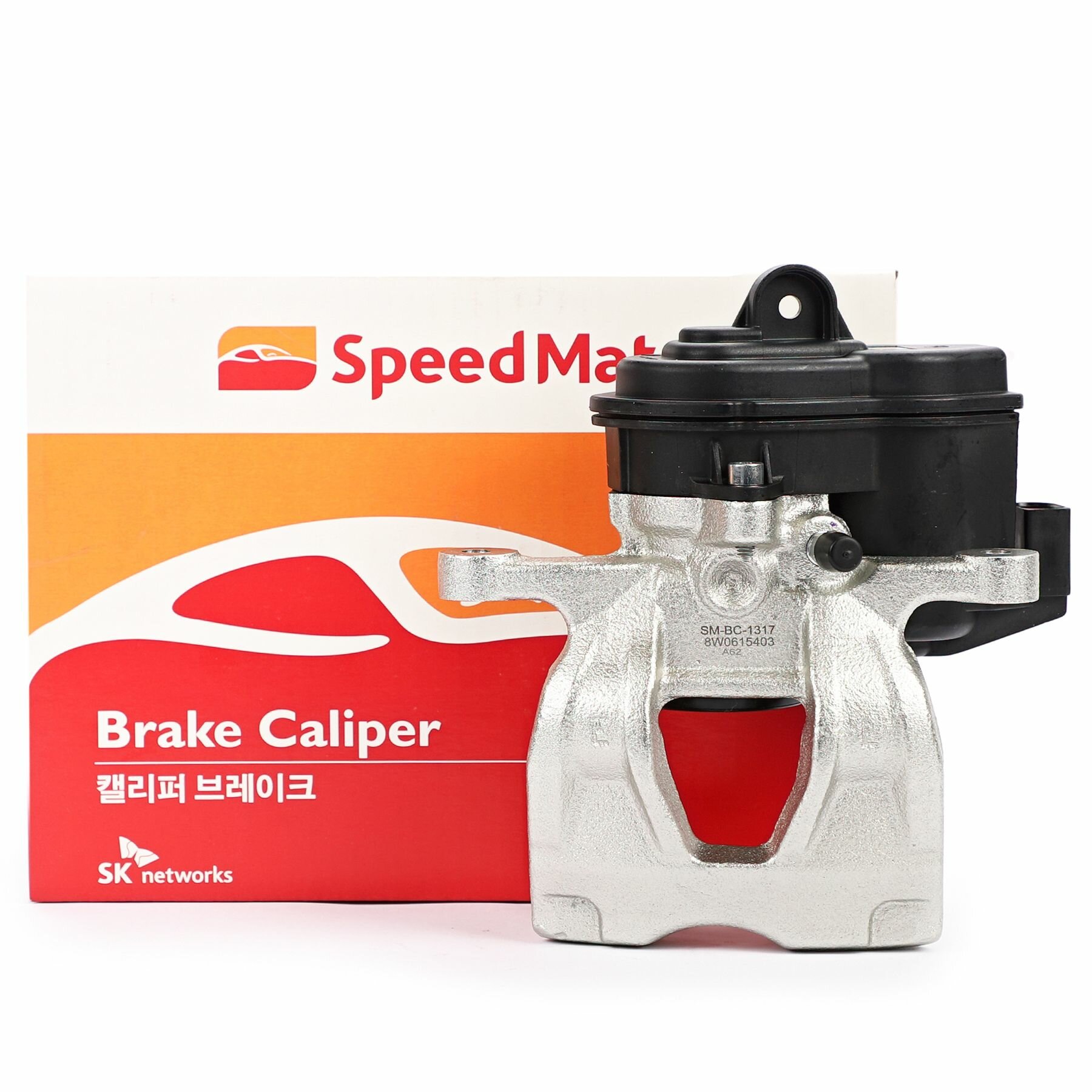 SPEEDMATE Суппорт задний левый AUDI A4 (8W2,8W5,8WH), A5 (F53, F5A), Q5 (FY, FYT), A8 (4N2,4N8), A7 (4KA), A6 (C8) SM-BC1317