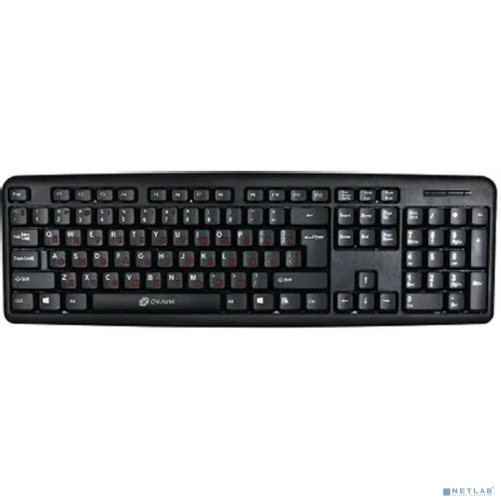 Клавиатура Oklick 90MV2 черный USB