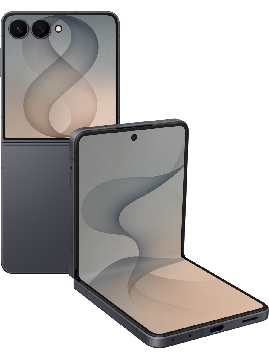 Смартфон Samsung Galaxy Z Flip 8 6.9", 12/256Gb, SM-F776B, NFC, AMOLED, 120Гц, 4300мАч, графит