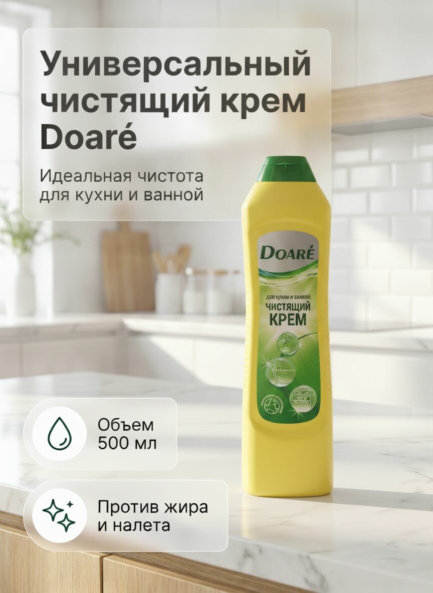Чистящий крем Doare , 500 мл