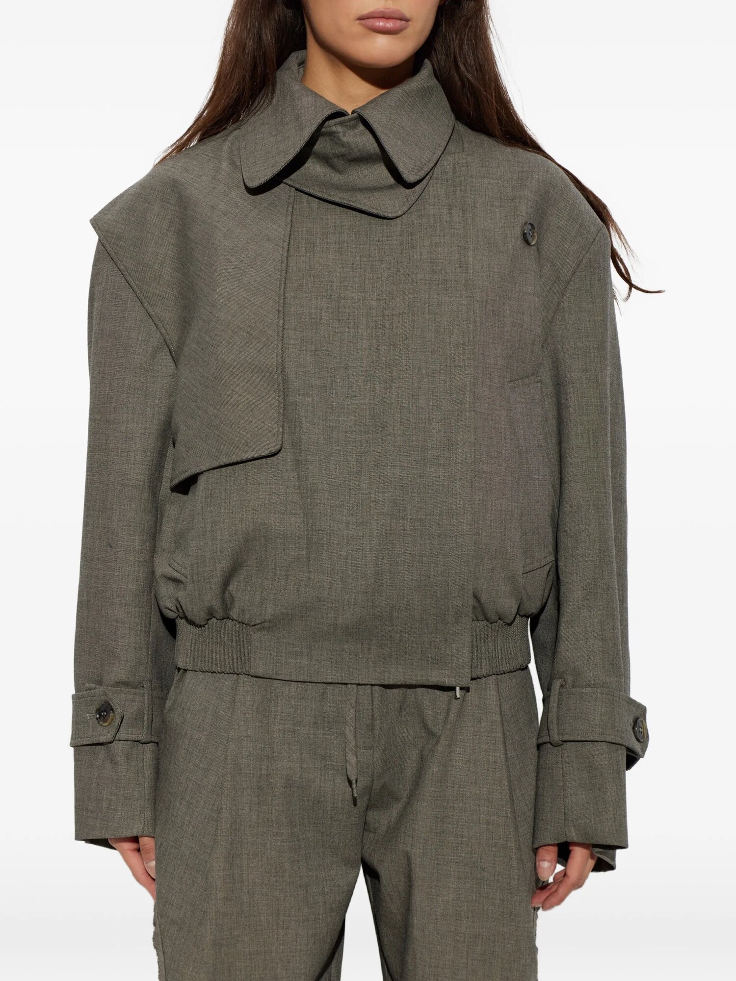 Куртка Christopher Esber Cropped Trench jacket, размер 10 — фото 1