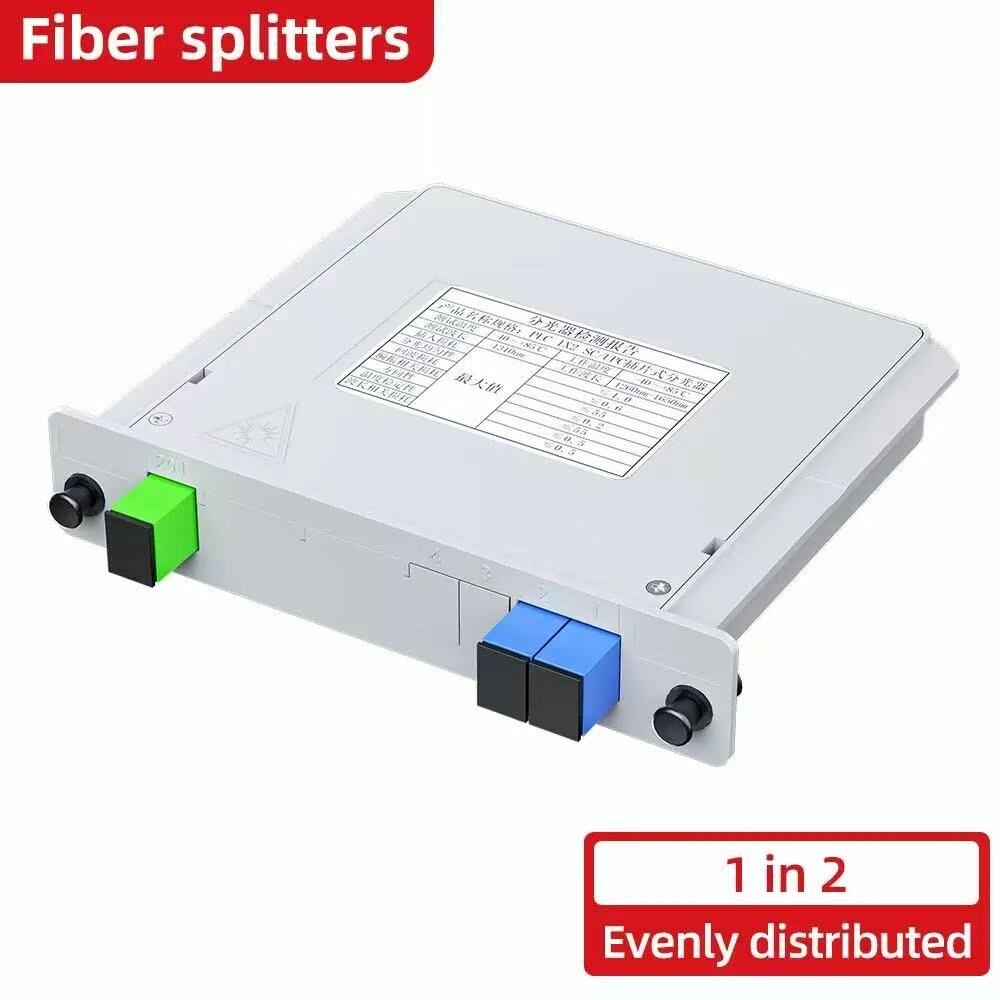1X2SC Волоконно-Оптический Разветвитель, Оптический Соединитель Типа FTTH PLC
