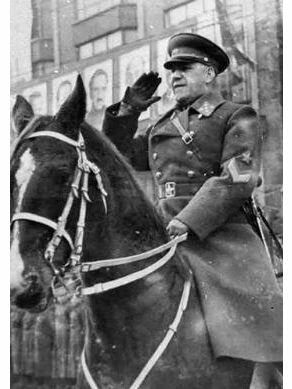 Картина "Художник не известен -帆布画 с изображением военного на лошади, 140 * 200cm, 140 х 200CM" 140x200 см