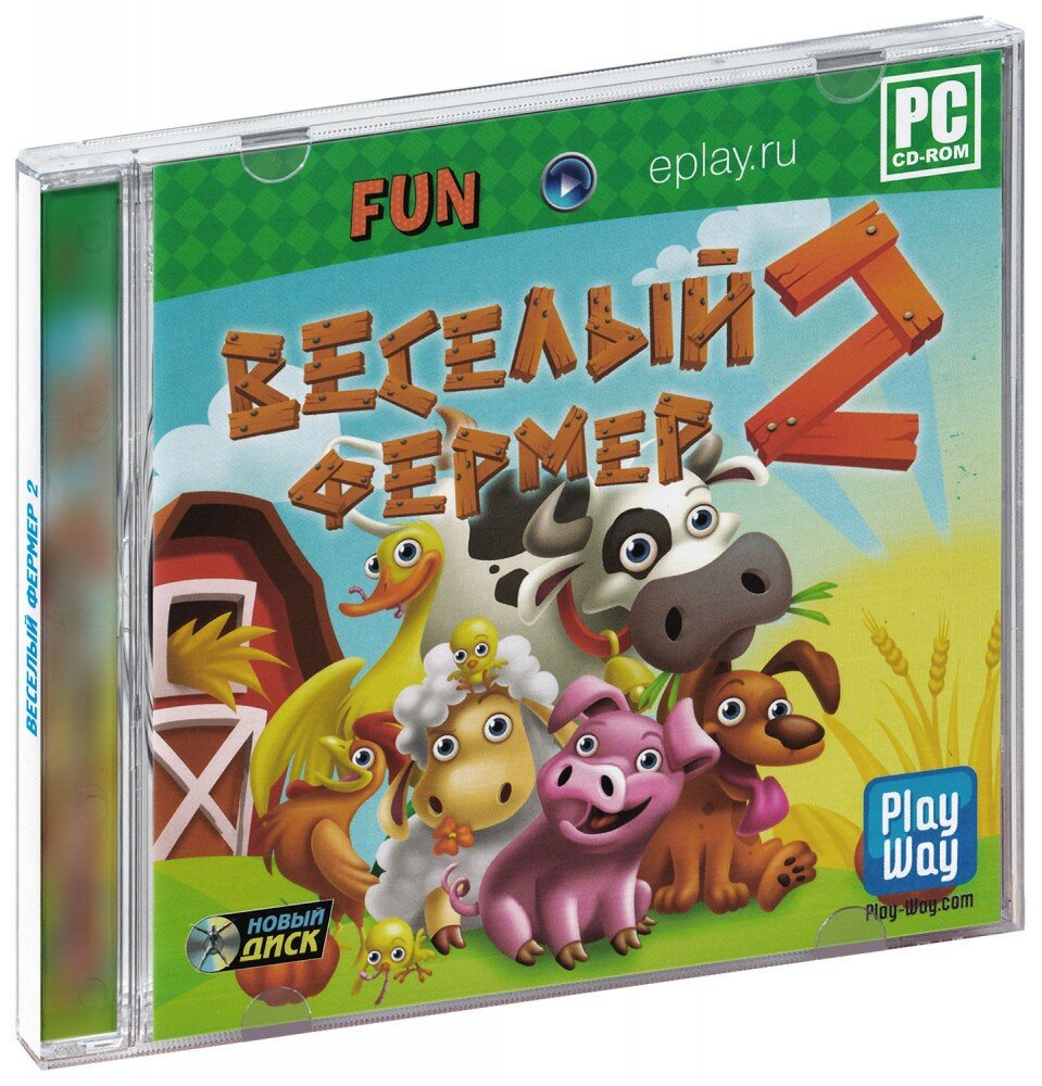 Веселый фермер 2 (CD-ROM) [PC] (СД диск, CD Box, Россия, ND Play)