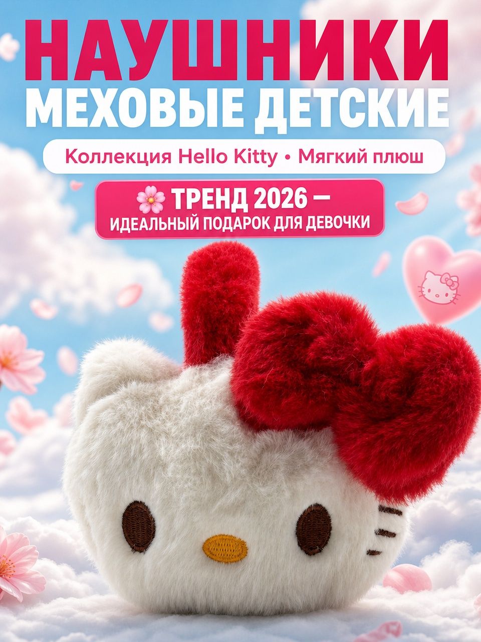 Наушники  Повседневный для девочек