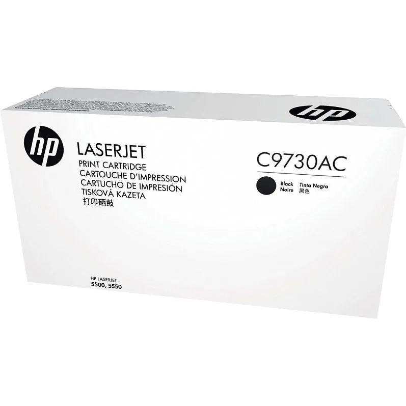 Картридж HP C9730AC / C9730A № 645А черный