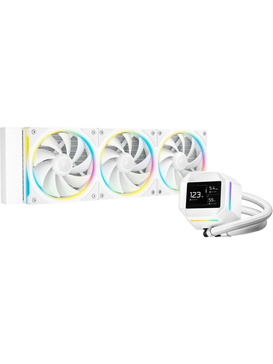 Система водяного охлаждения Deepcool LM360 4-pin TDP 250 Вт 66.23cfm 120мм