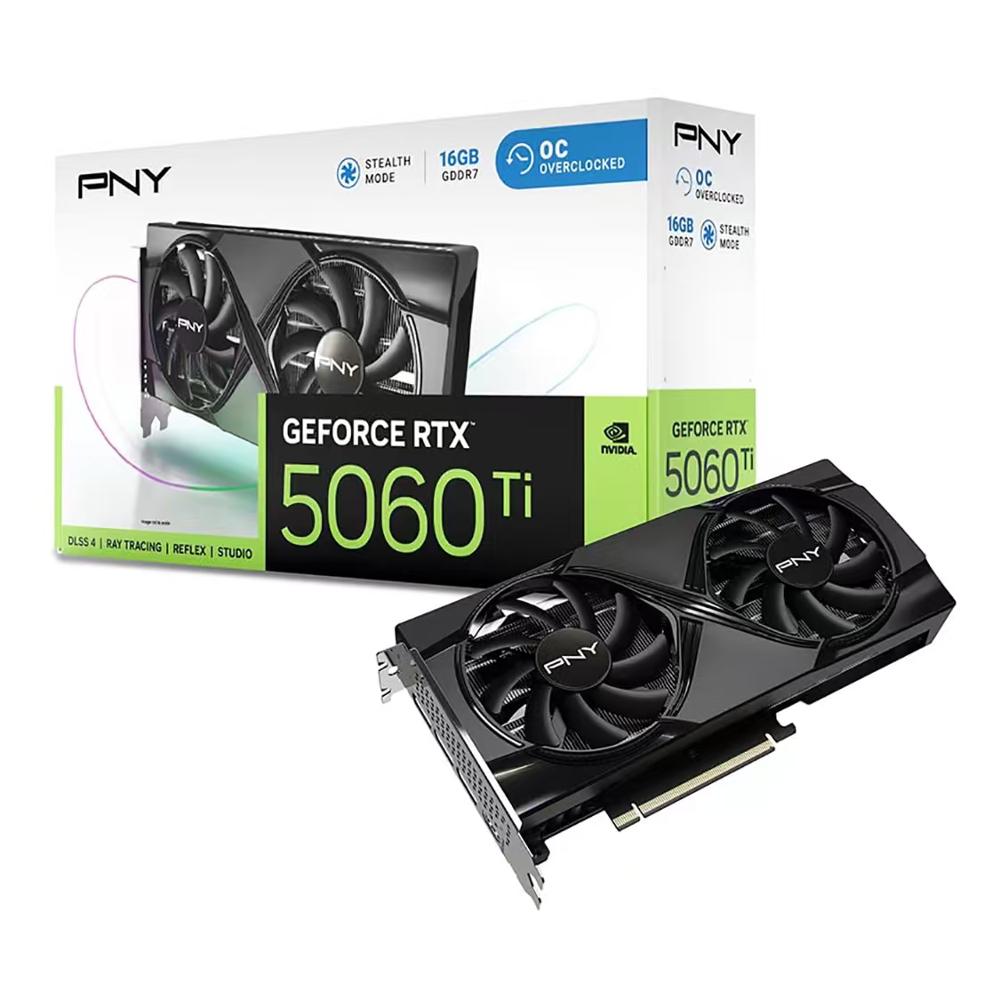 PNY Dual GeForce RTX 5060 Ti 16 ГБ GDDR7 128 Bit PCI Express 5.0 х 8