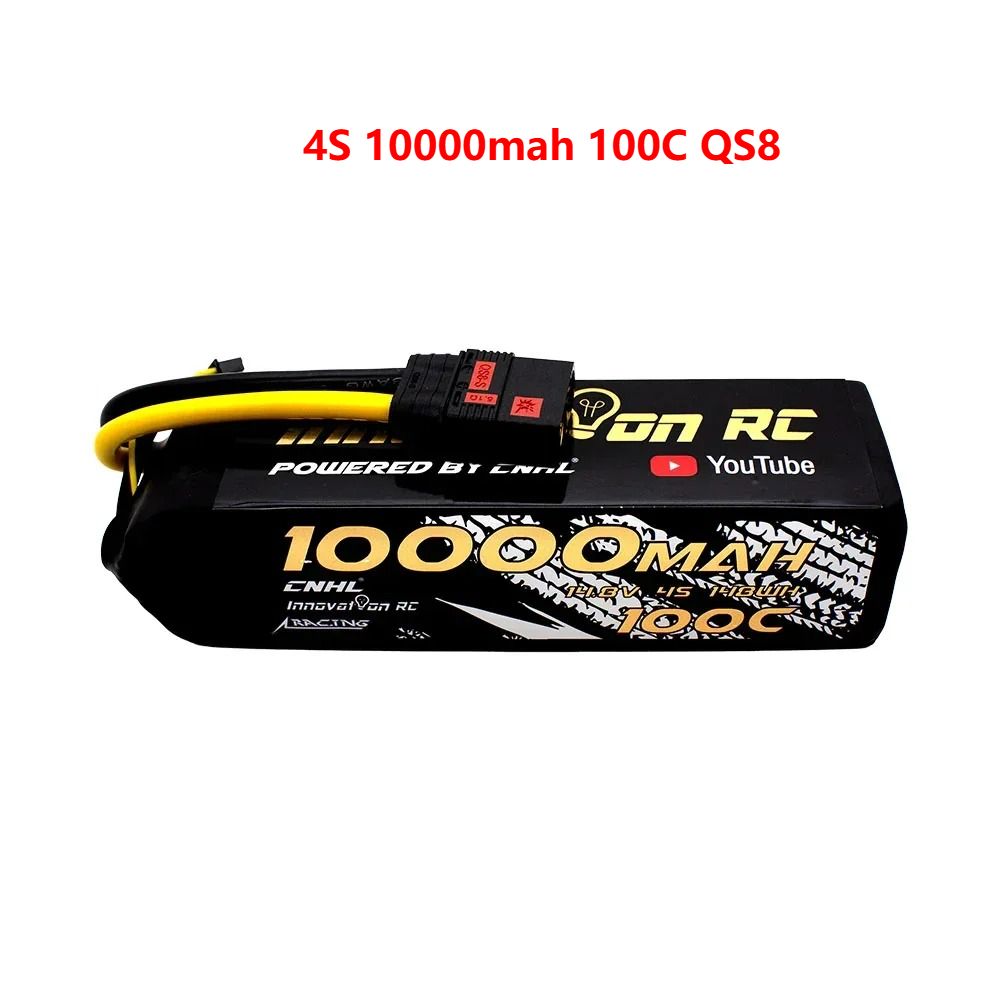 Аккумулятор CNHL 4S 6S 10000mAh Lipo Battery 14.8V 22.2V 100C Softcase with EC5 QS8 Plug--SD926