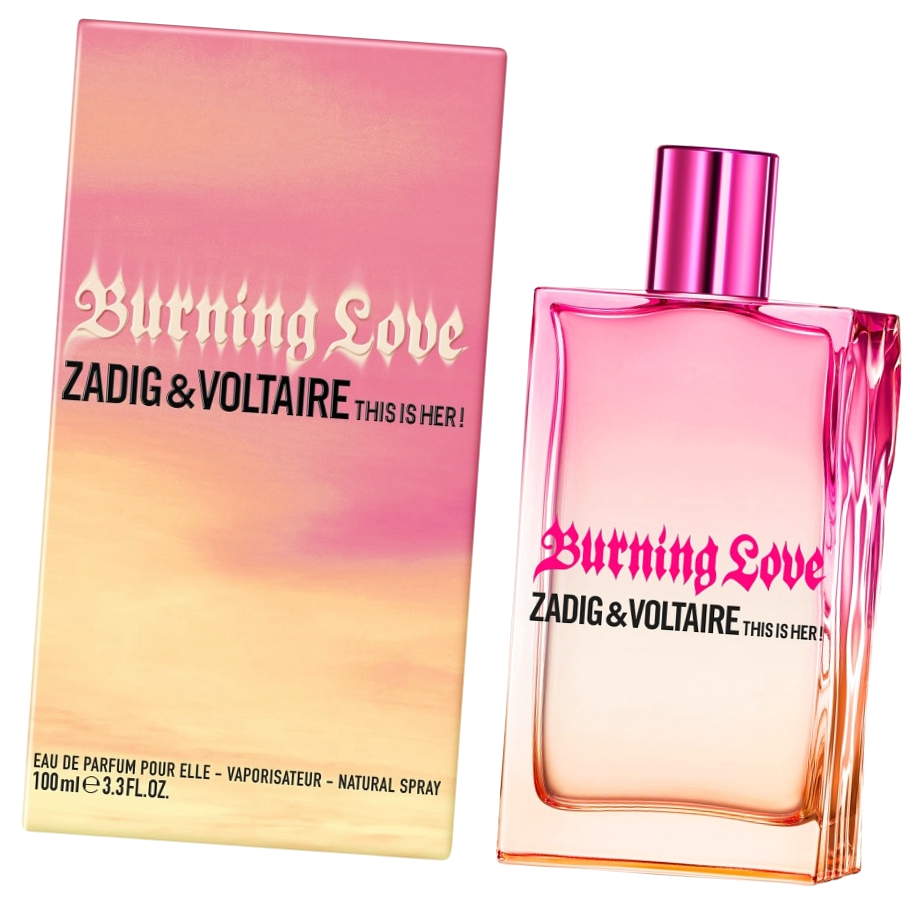 Женская туалетная парфюмерная вода Zadig & Voltaire This Is Her Burning Love 100 мл - Бернинг Лав