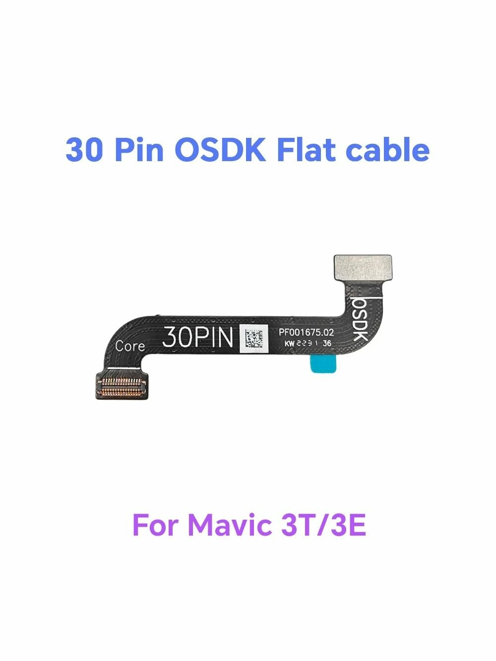 Плоский кабель ESC для D*JI M*avic 3T, 50-контактный GPS, передний датчик, OSDK, 30-контактный кабель ночной подсветки, запасные части для ремонта и замены.