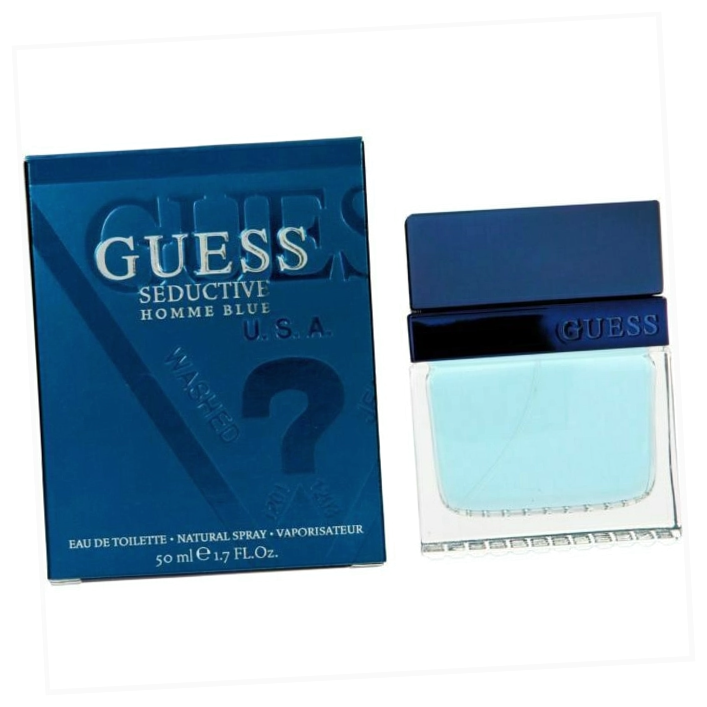 Мужская вода туалетная Гесс Седактив Хом Блю 50 мл - Guess Seductive Homme Blue