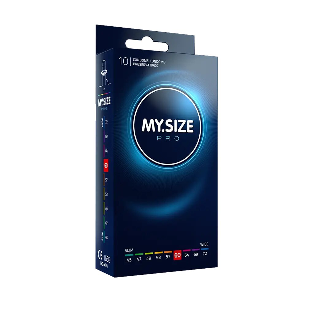 Презервативы My.Size Pro размер 60 (ширина 60 мм) 10 шт