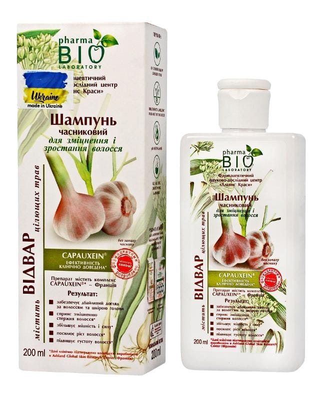 Шампунь Energy of Vitamins Bio Pharma Laboratory Bio, чесночный, 200 мл