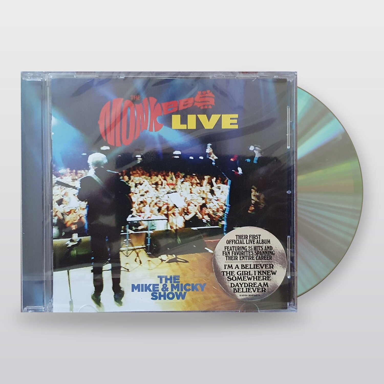 Музыкальный диск The Monkees Live The Mike & Micky Show, CD, зарубежный поп-рок, 2020