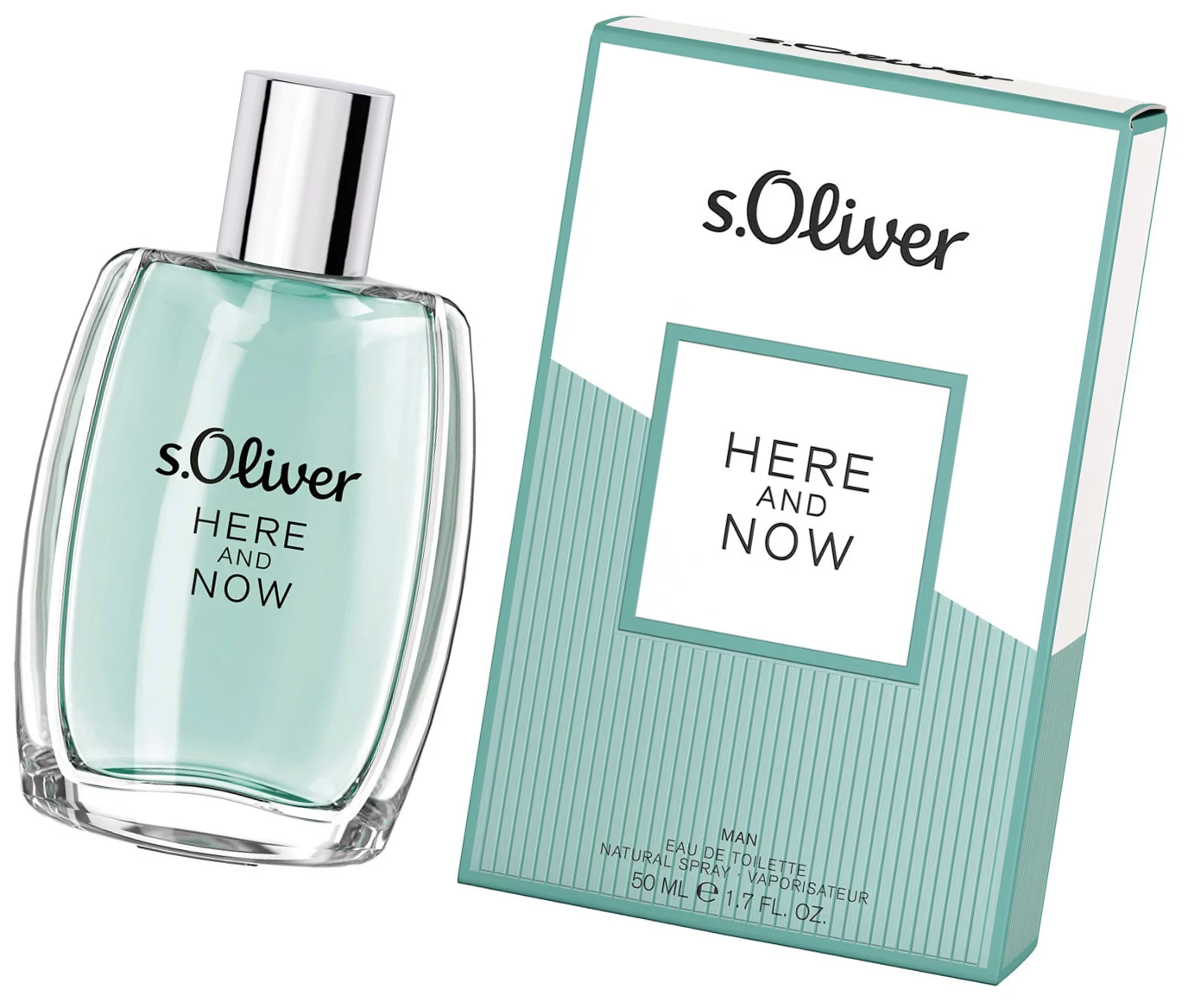С Оливер Хиар Энд Нау Мен парфюм для мужчин 30 мл / S Oliver Here and Now Man