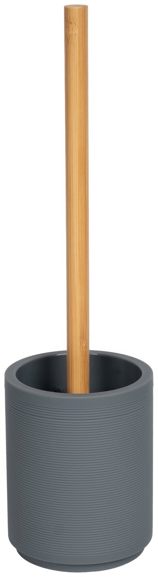 Ёршик для унитаза Swensa Koi SWP-2415-GRY-05 цвет серый