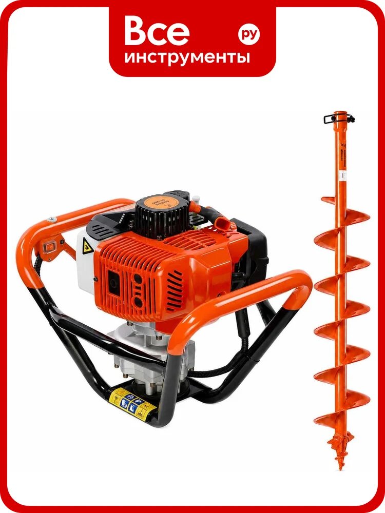 Комплект мотобур BURAN DT-250 со шнеком Drill 150x800 S00175