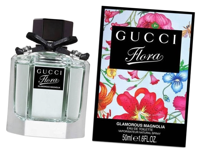 Туалетная вода Gucci Flora Glamorous Magnolia для женщин 50 мл / Гуччи Флора Магнолия