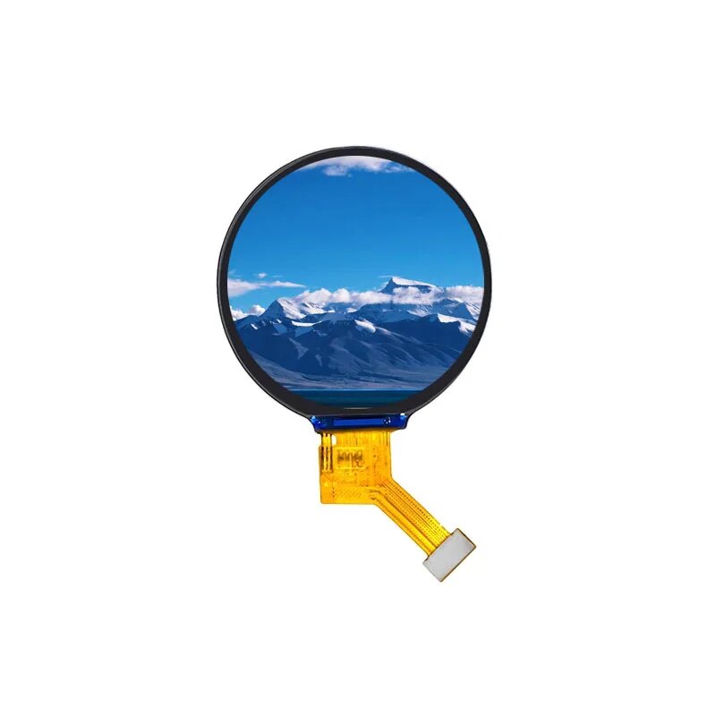 1,6-дюймовый круглый IPS TFT ЖК-дисплей, разрешение 400x400, драйвер ST7797, 1-контактный интерфейс MIPI, широкий угол обзора