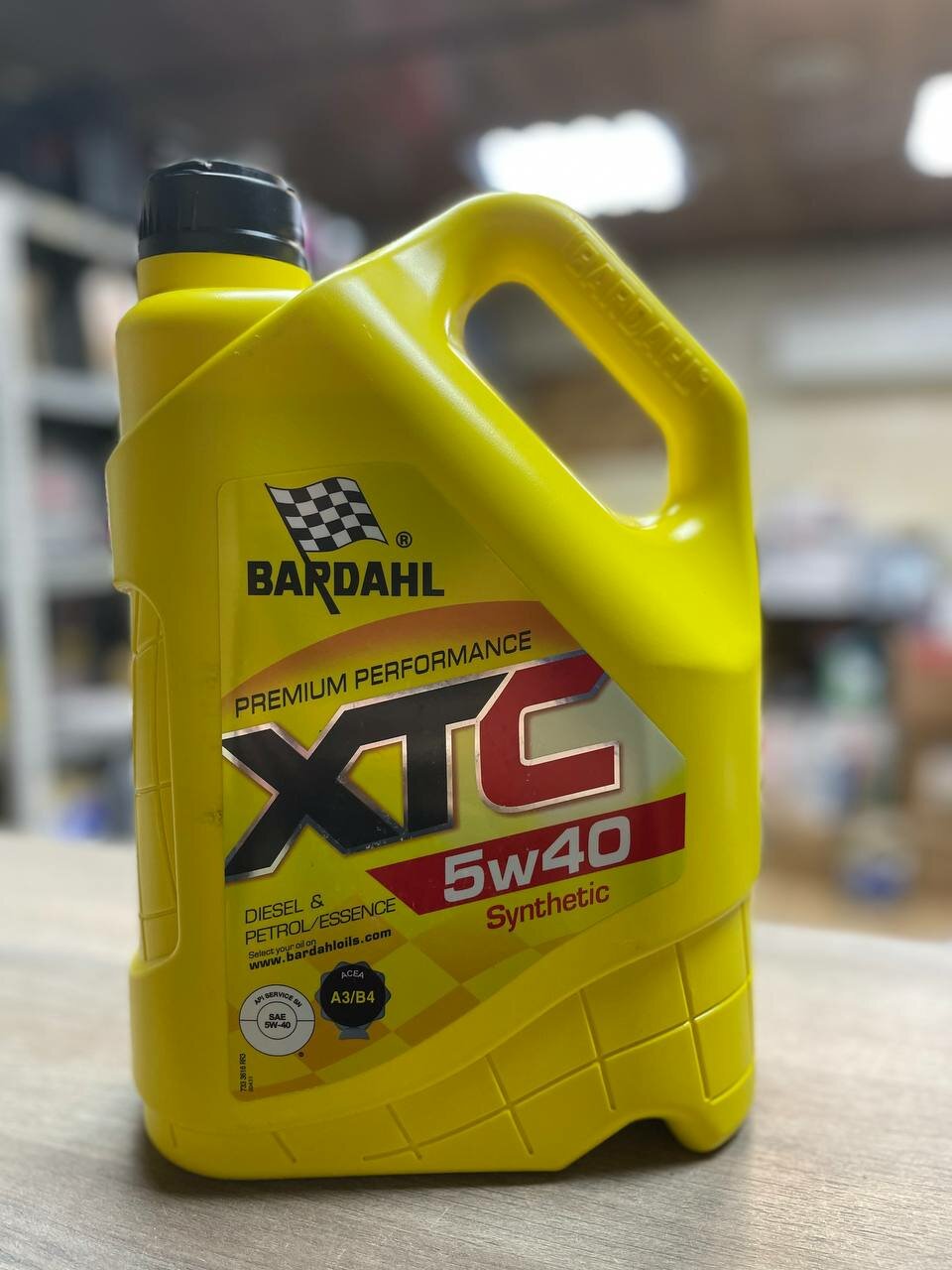 Масло Моторное Bardahl Xtc 5W-40 A3/B4 синтетическое, 5л, арт. 36163