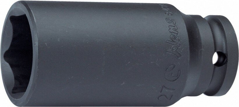 Ударная головка 6-ти гранная глубокая 1" HANS 88300M085 85 мм