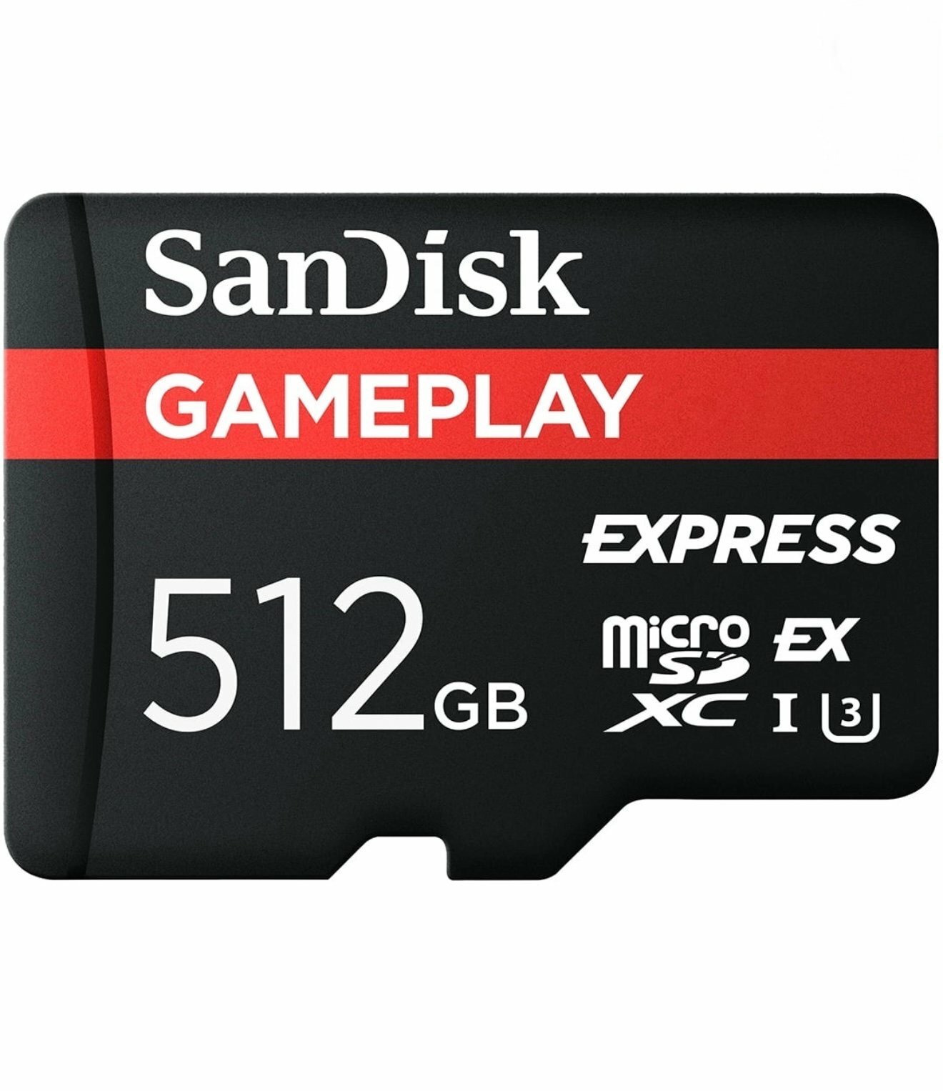 Карта памяти SanDisk microSD Express 512Gb, скорость чтения 880 МБ/с