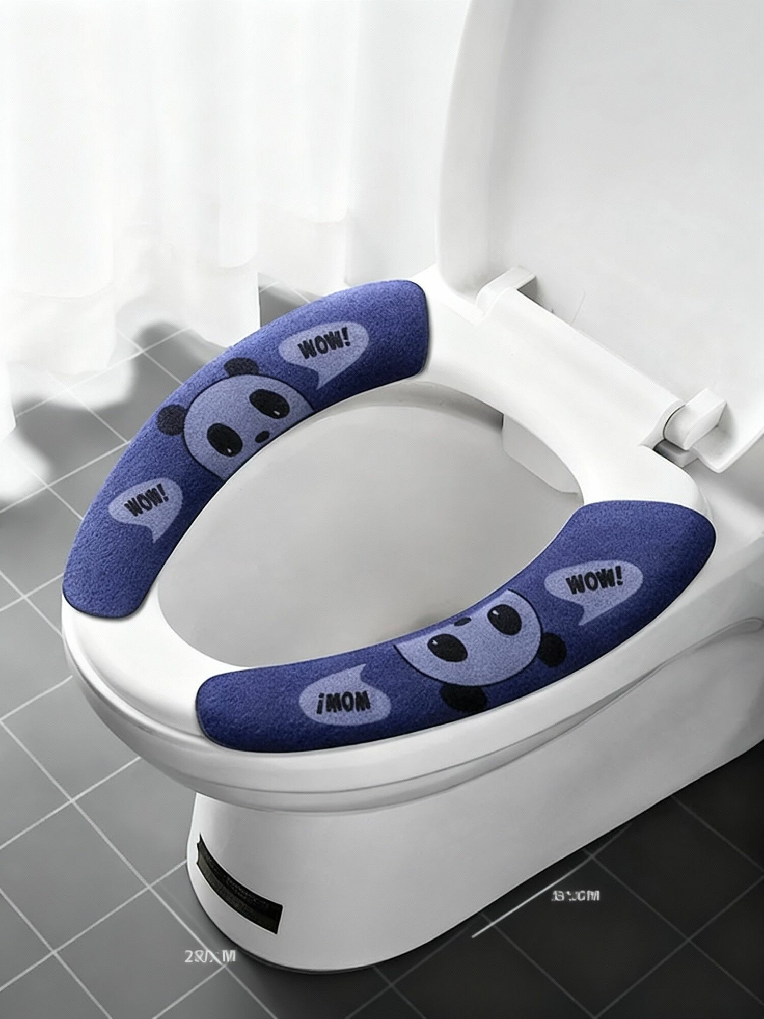 Универсальное сиденье для унитаза с мягким закрытием