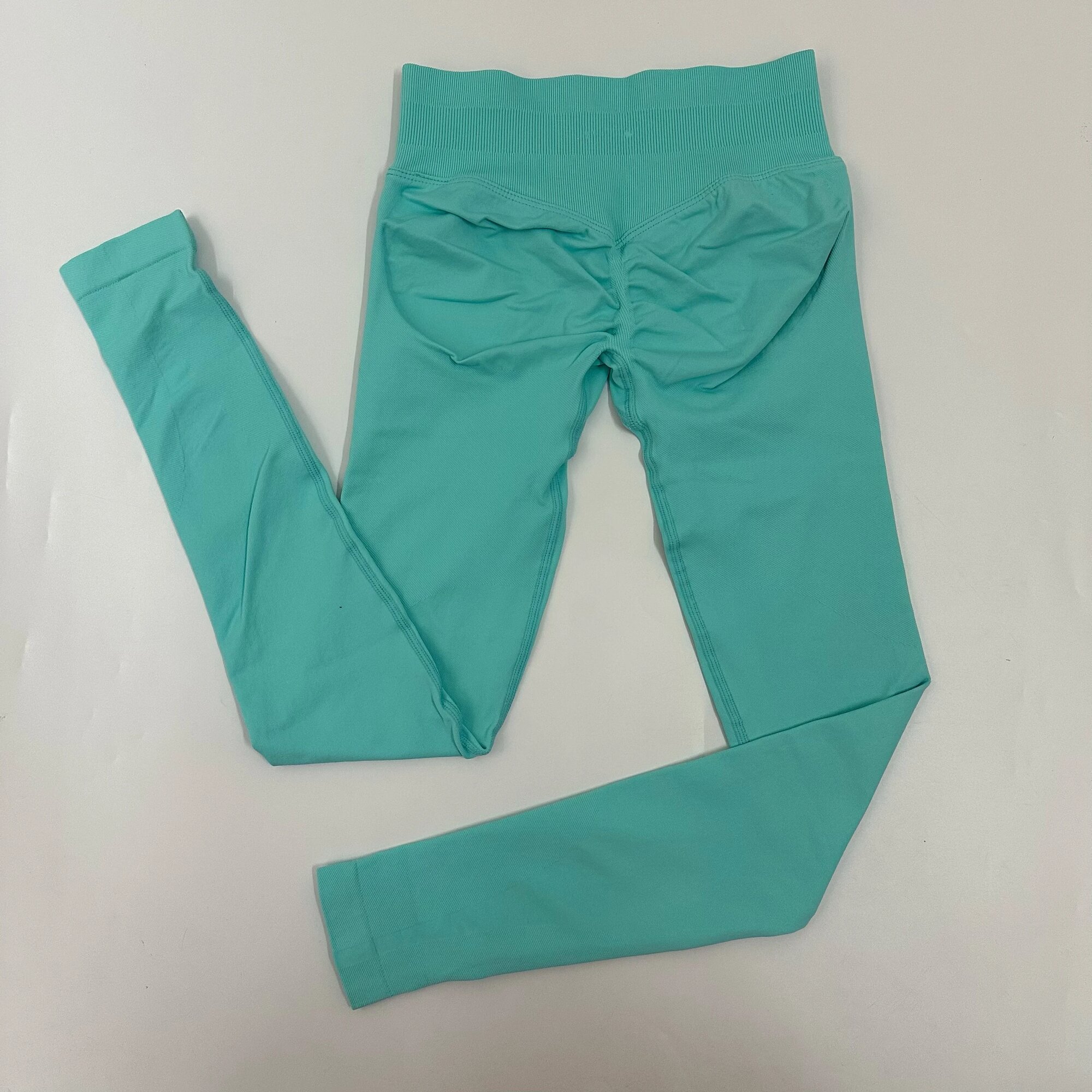 Леггинсы спортивные женские XL, цвет мята