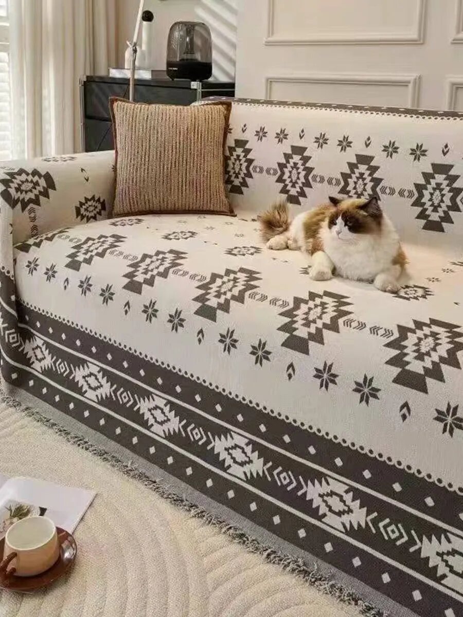 Накидки на диван 180х200 дивандек Parisienne